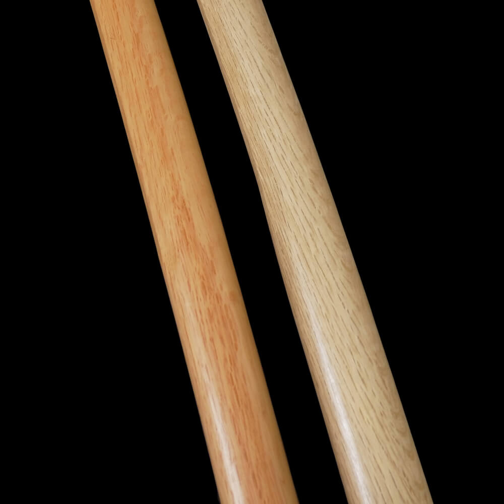 Deluxe Bokken Without Tsuba Ridge - White & Red Oak