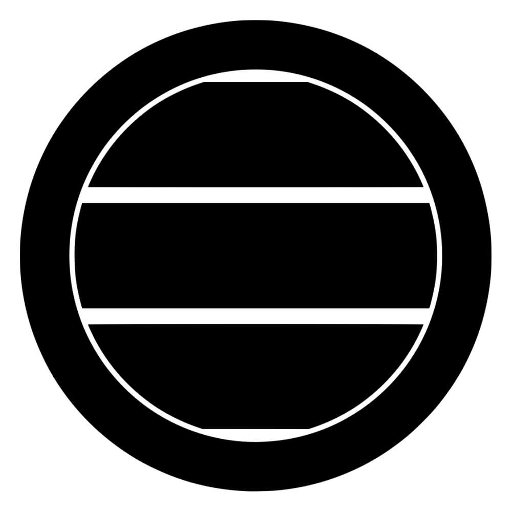 Geometric Kamon - Engraving Service