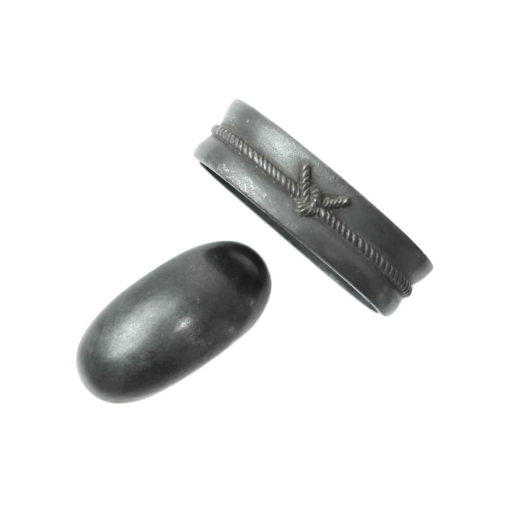Higo Nawa (Rope) Fuchi/Kashira